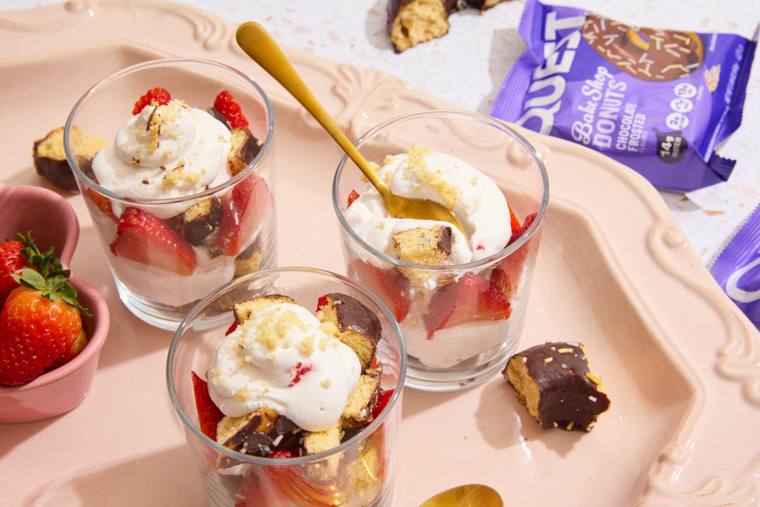 Quest Donut Mini Trifles Recipe - Street Food Spectacle